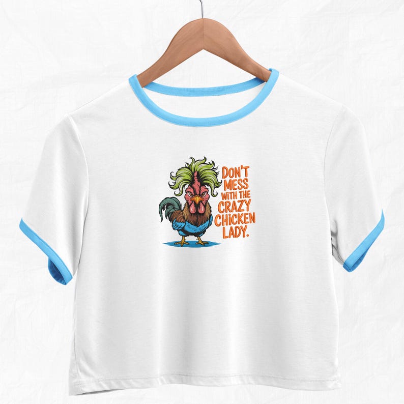 Crazy Chicken Lady Embroidery Design, Farmhouse Rooster Machine ...