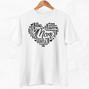 Mom Word Art Embroidery Design, Mom Quote Embroidery File, Mom Saying ...