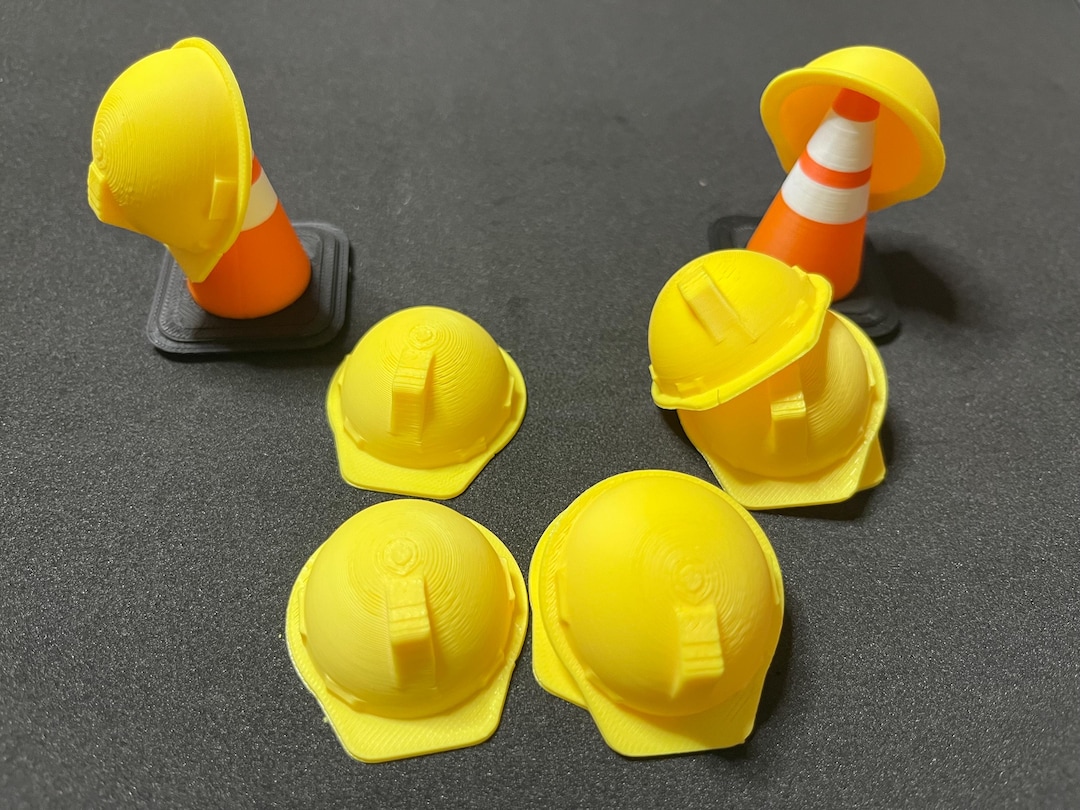 Mini Construction Hard Hats 1.5 Inch - Etsy