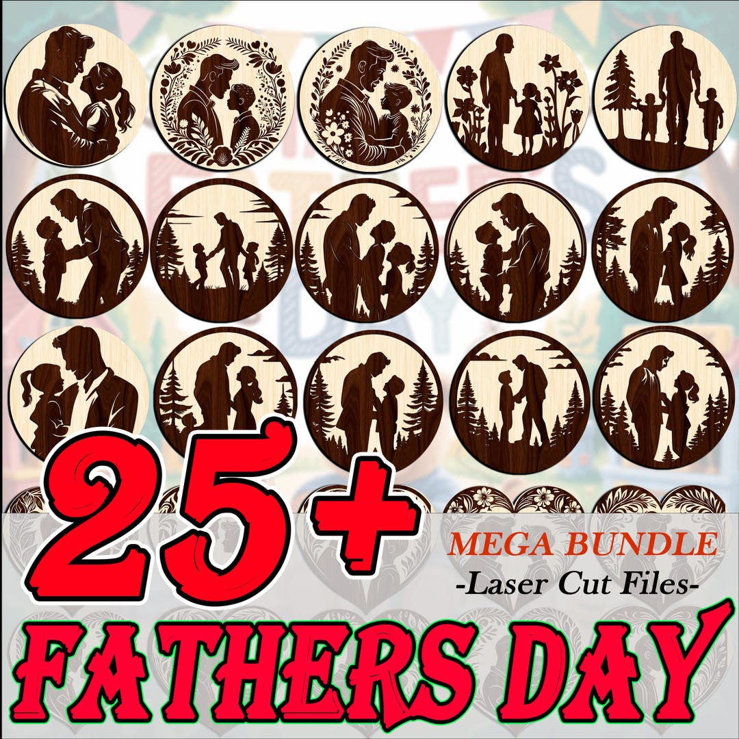 25+ Fathers Day Laser Cut Gift, Keychains for Dad, Wooden Keychain ...