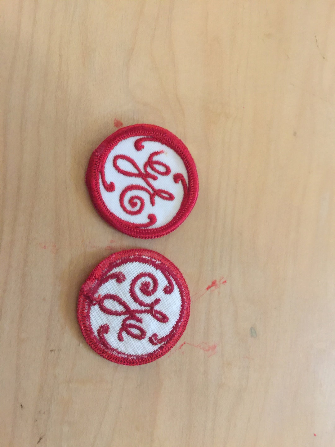 GE Patch,white/red New Old Stock, 1970's - Etsy