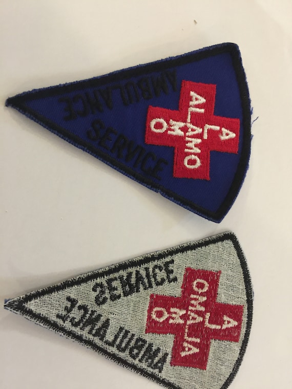 Ambulance patch Alamo ambulance service new old stock | Etsy
