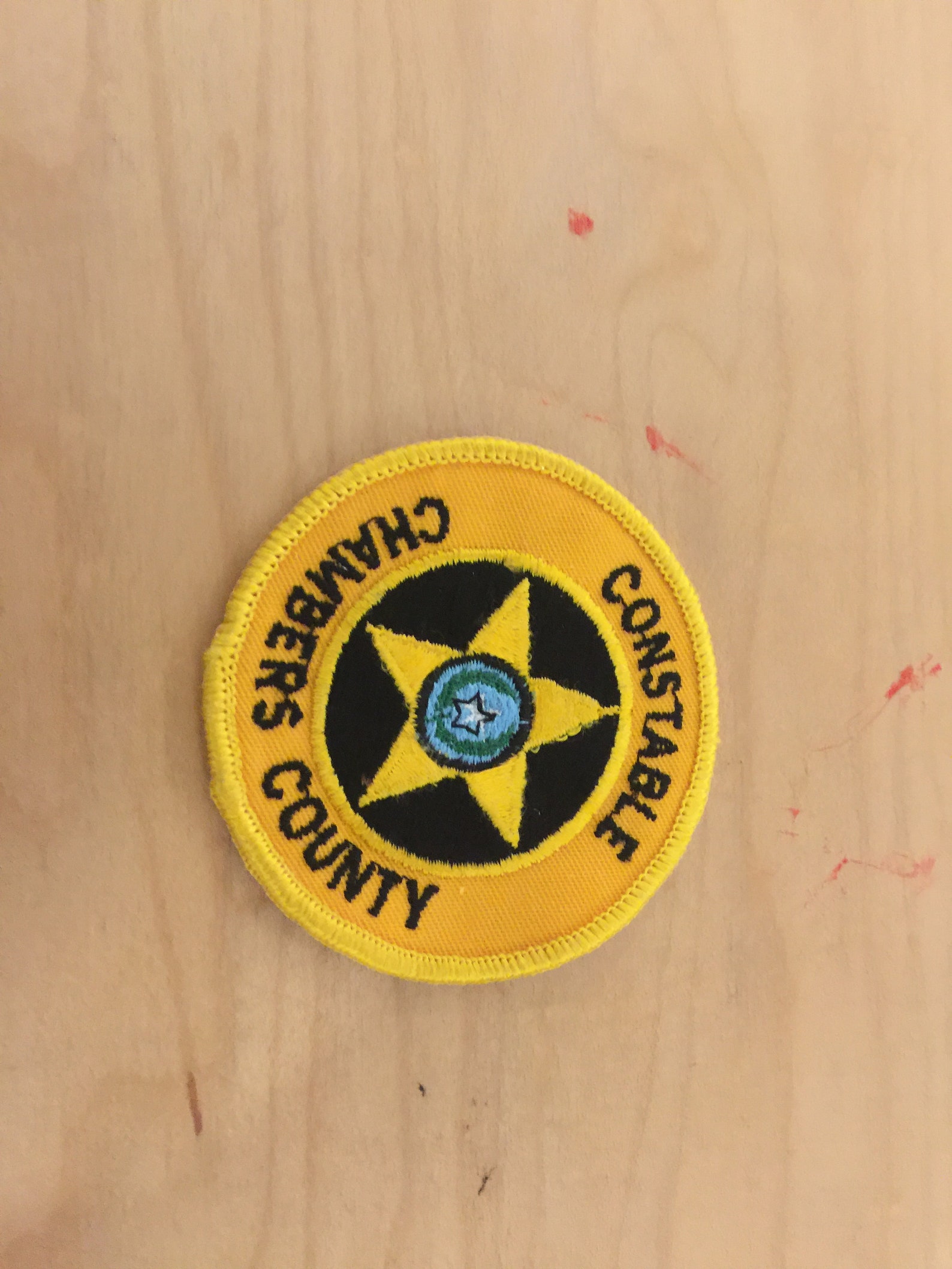 Texas Police Patch Constable Chambers County New Old Stock - Etsy