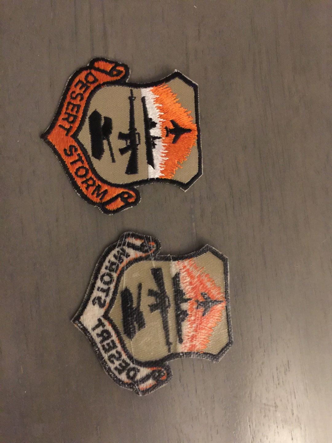 Desert Storm Patch, New Old Stock, 1991/92 Fighter Jet,3" Wide 2.75 ...