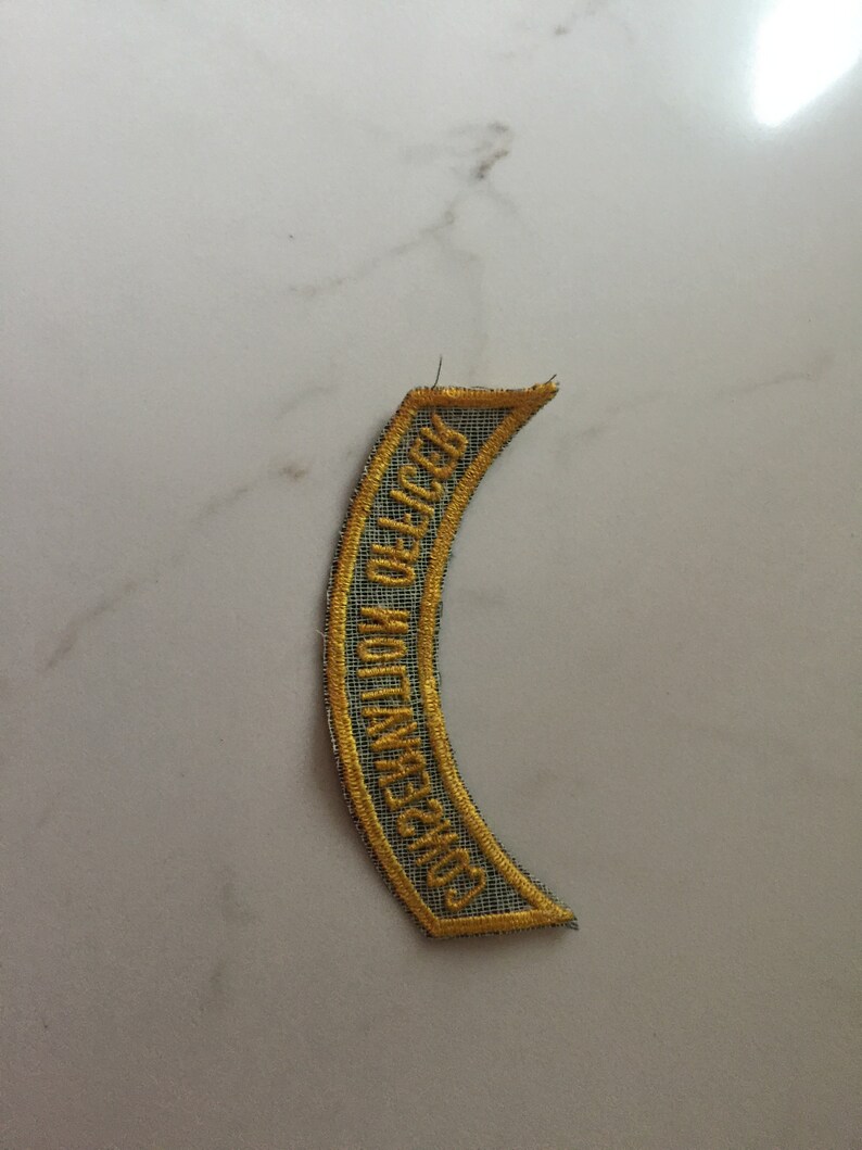 Park Ranger Conservation Officervintage Patch Connecticut - Etsy