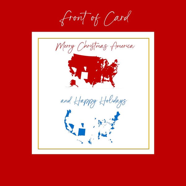 Trump Christmas Card - Etsy