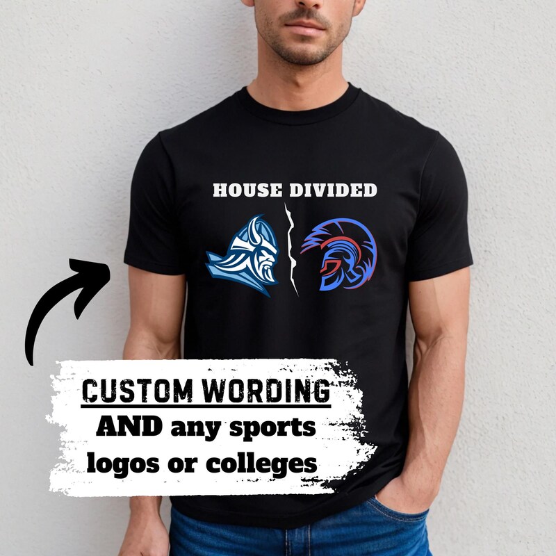 House Divided Nfl - Etsy