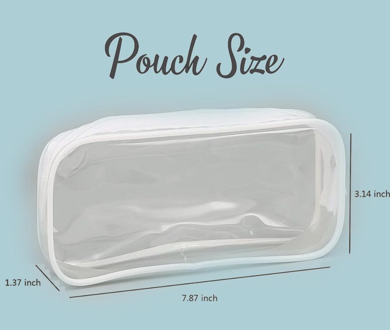 Sports Theme Pouch Personalized Clear Pouch Goody Bag Custom Gift ...