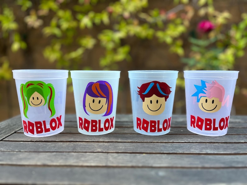 Custom Color Changing Gamer Cup – Video Game Character Birthday Party ...