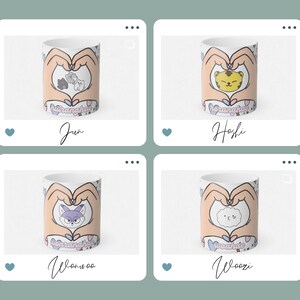 KPOP Seventeen Miniteen Color Morphing Mug: Heat Sensitive Magic Cup - Etsy