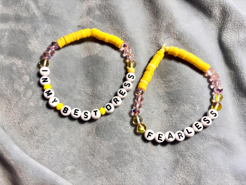 Fearless Era Beaded Bracelet - Etsy