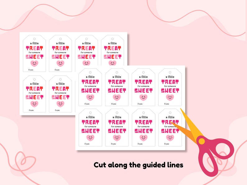 Editable Valentine Gift Tags, Printable Classroom Valentines Cards for ...