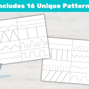 Preschool Cutting Scissor Skills Practice for Kids, Cutting Strips ...