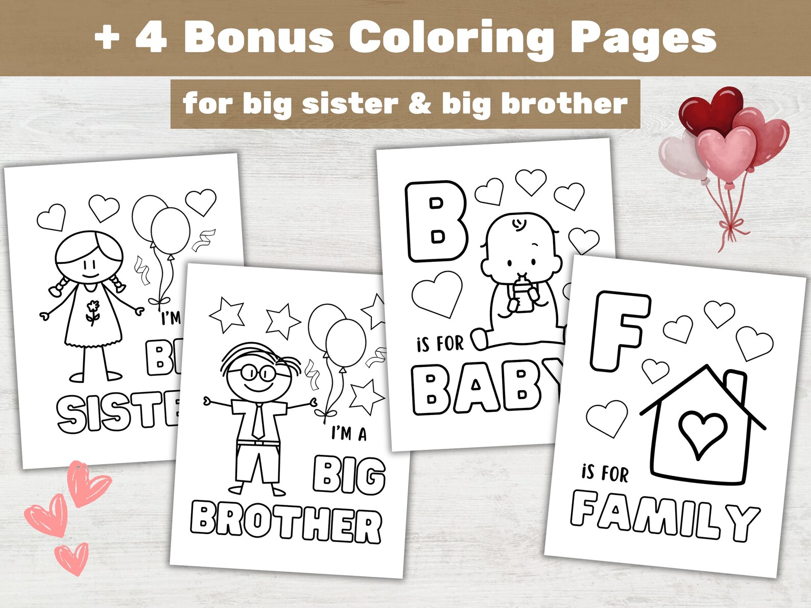 Baby First ABC Book Baby Shower Activity Printable Alphabet Coloring ...