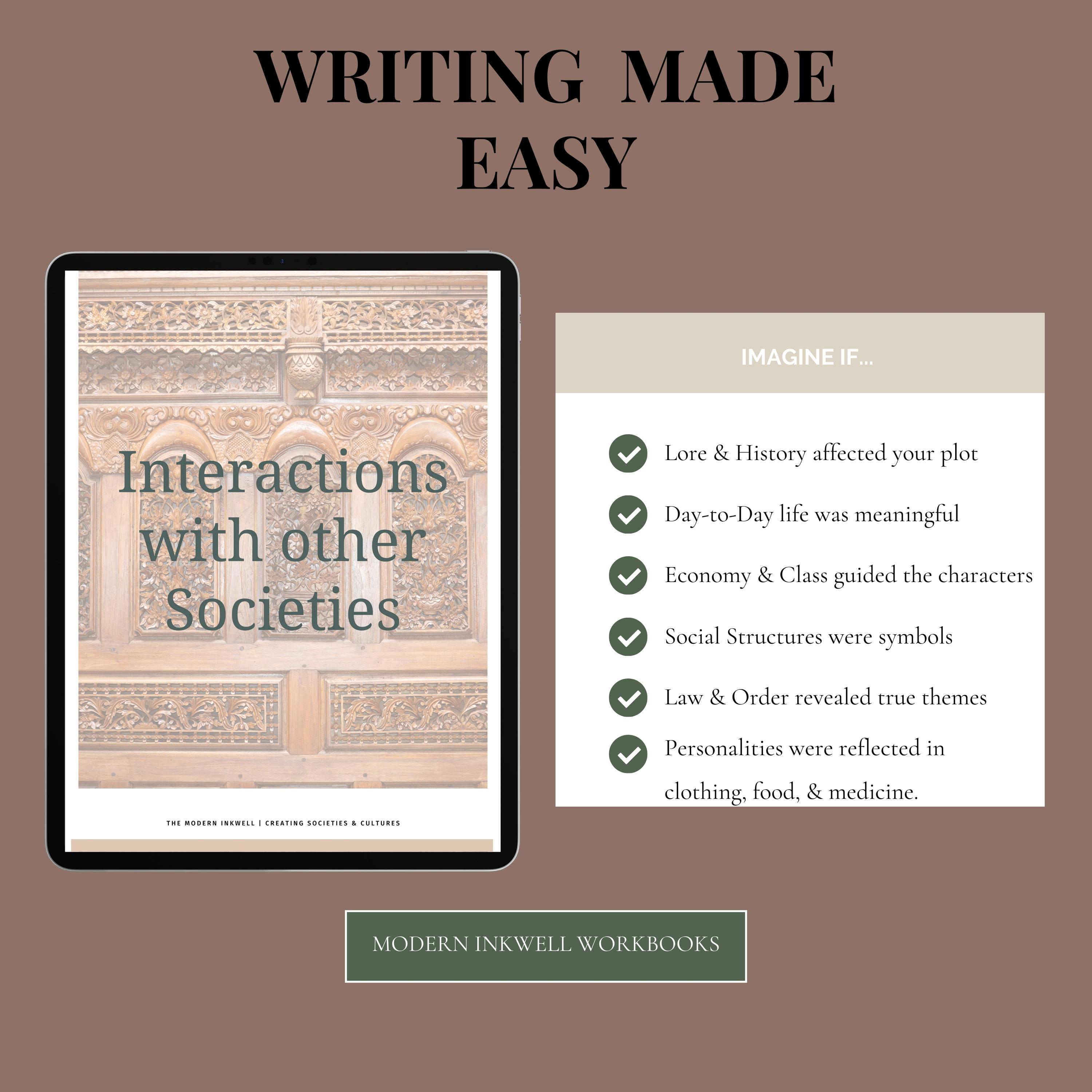 World Building Template | Comprehensive Planner for Fantasy Authors - Etsy
