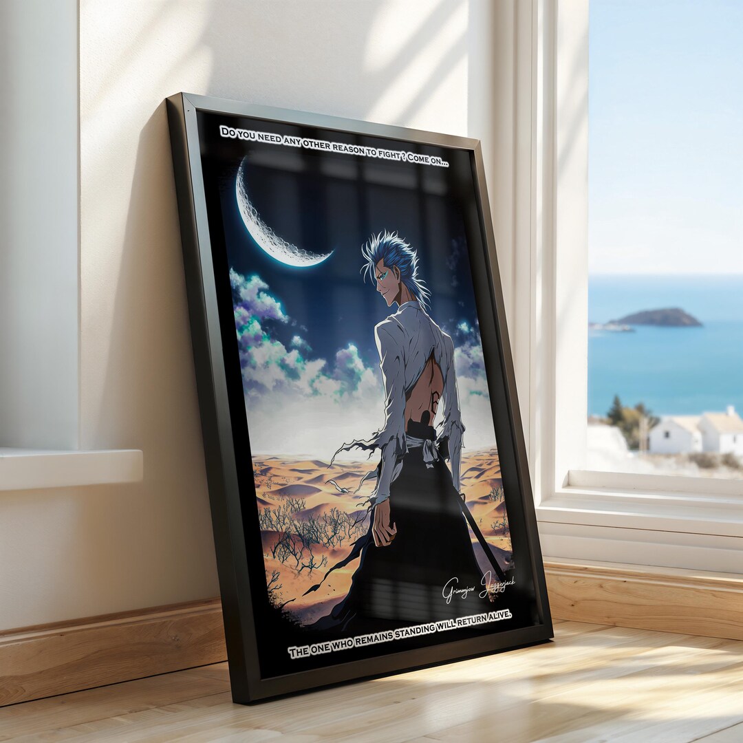 Custom Bleach Anime Poster With Grimmjow Quote - Etsy Canada