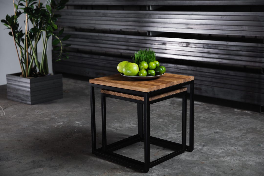 Modern Coffee Table Frame Set Set of 2 Furniture, Side Table, Furniture ...