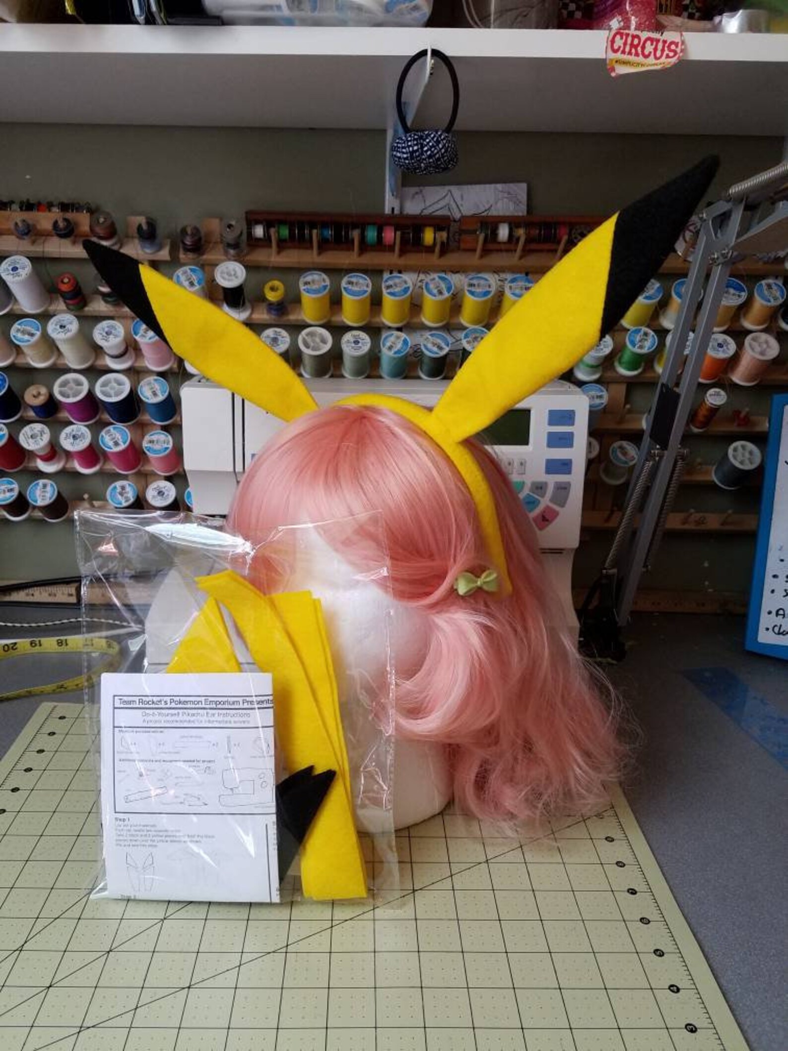 Pika-Do-it-Yourself Pikachu Orejas Kit de Artesanía - Etsy México