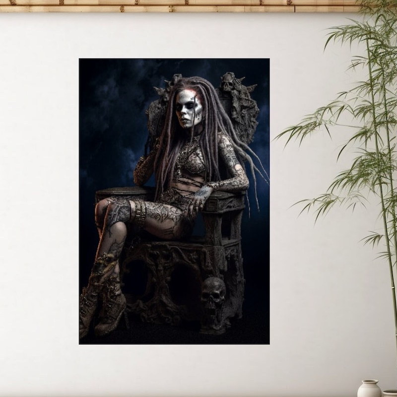 Voodoo Priestess Wall Art - Etsy