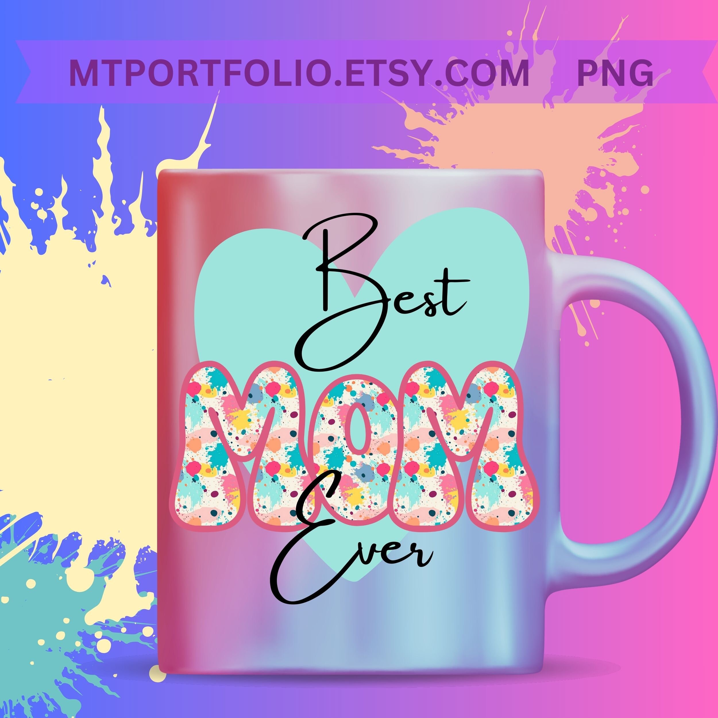 Pastel Rainbow and Pink Paint Splatter Alphabet PNG Individual Letters ...