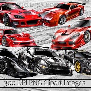 Race Car Clipart Drift Race PNG Racing Bundle PNG Graphics Transparent ...
