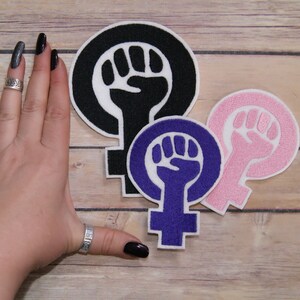 Feminist Protest Fist- Embroidery Design Pattern 4x4 and 5x7 Inches ...