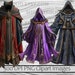 Wizard Robes Clipart Magic Cloak PNG Cosplay Robe Clipart Digital ...