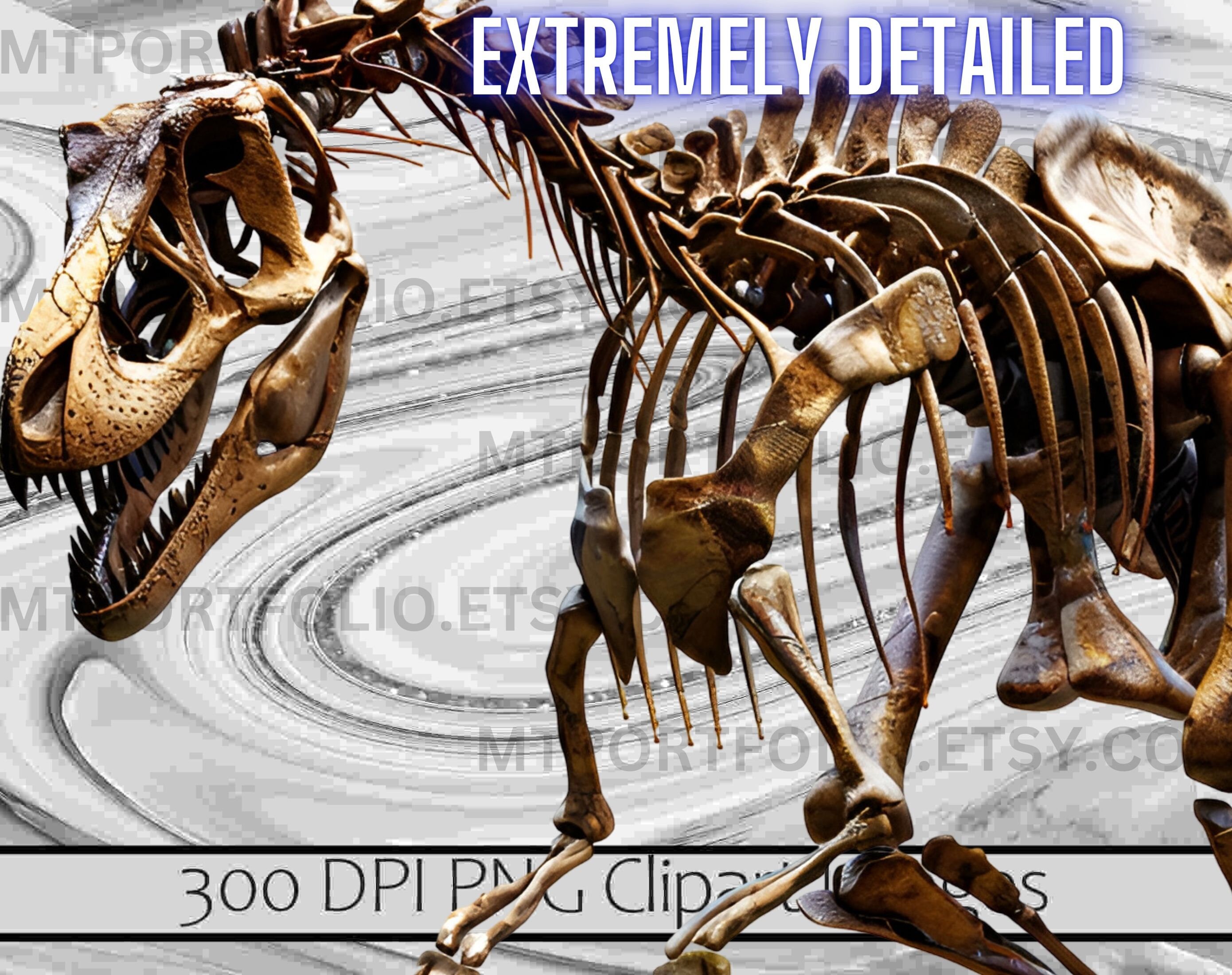 Dinosaur Fossil Clipart Skeleton PNG Graphic Dinosaur Bones Transparent ...