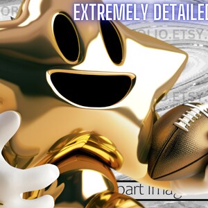 Gold Star Clipart Anime Gold Star Friend PNG Cartoon Gold Star Bundle ...