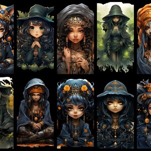 Voodoo Priestess Clipart Graphics Transparent Commercial License Incl ...