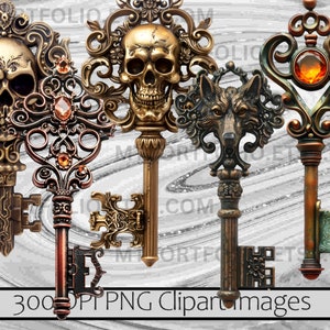 Magic Key PNG Skeleton Key Clipart Crystal Key Graphic Transparent ...