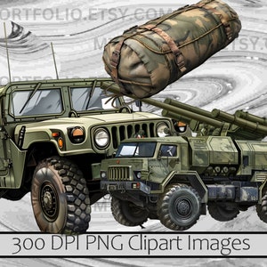 Camo Truck Clipart Military Camo PNG APV Tanks Bundle PNG Graphics ...