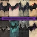 Gothic Bats Digital 8.5 X 11 Paper Print 34 Pack Spooky Bat Paper for ...