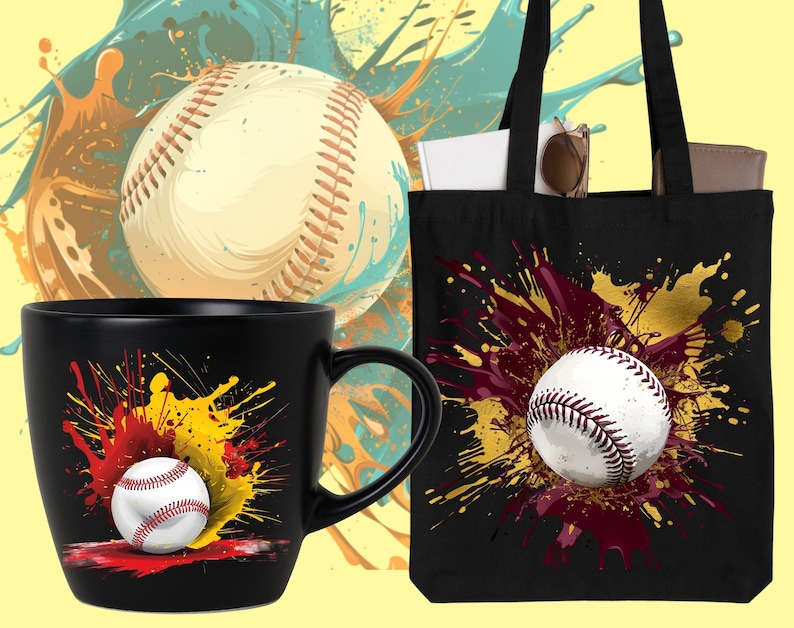 Baseball Paint Splash PNG Clipart Baseball Paint Splatter PNG Graphics ...