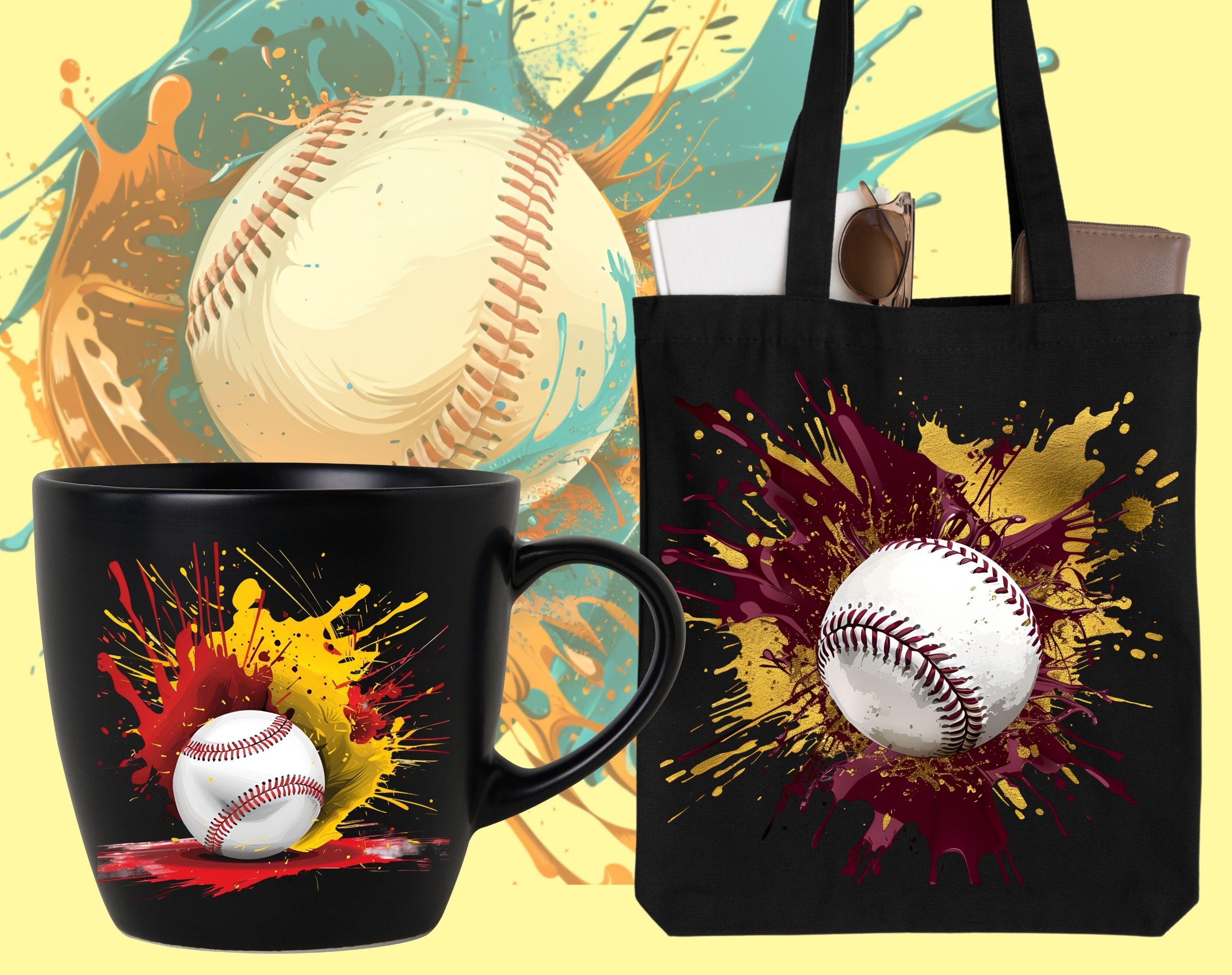 Baseball Paint Splash PNG Clipart Baseball Paint Splatter PNG Graphics ...