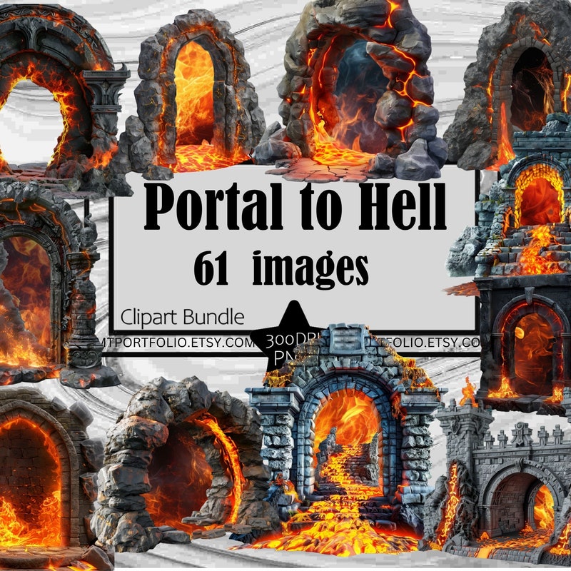 The Gated of Hell - Etsy UK