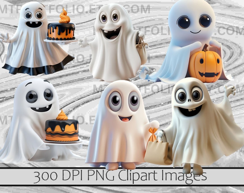 Goofy Ghosts Clipart Anime Ghost PNG Graphic Silly Ghost Transparent ...