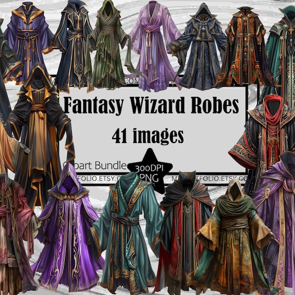 Wizard Robes - Etsy