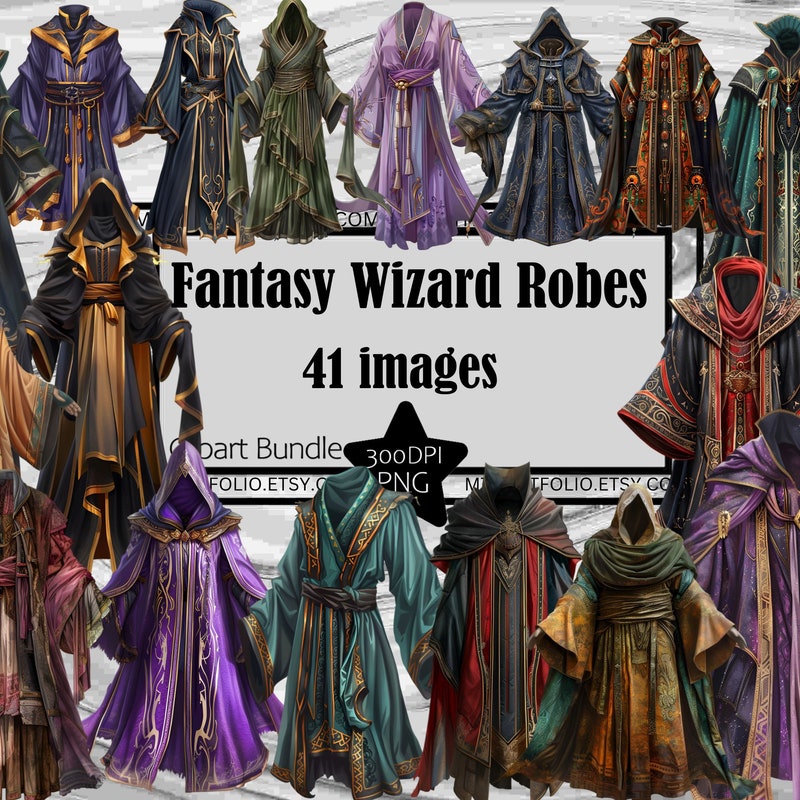 Mage Robe - Etsy