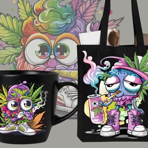 Bud Buddies Clipart Marijuana Friend PNG Bundle Anime Weed Tshirt Best ...