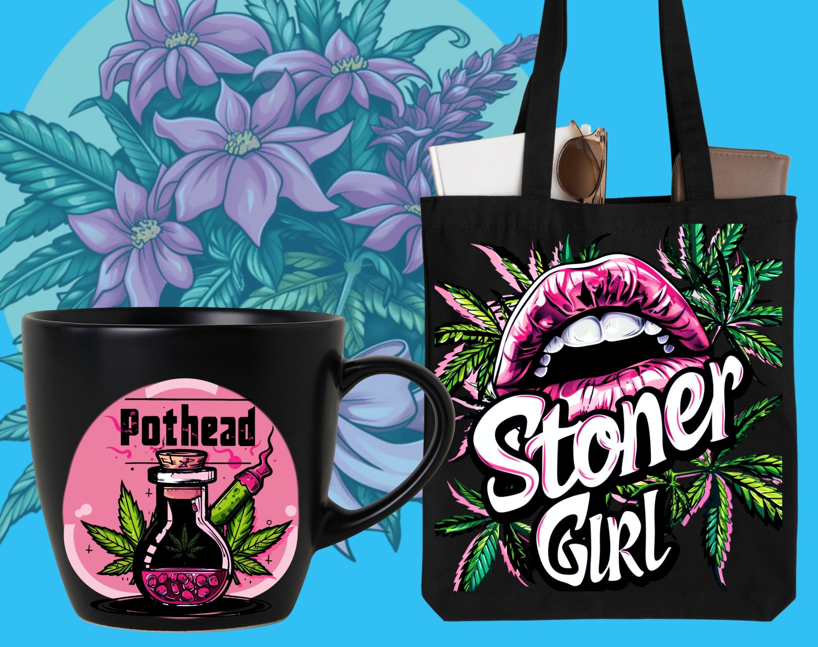 Cannabis Cake Clipart Weed Cupcake PNG Stoner Marijuana Bundle PNG ...