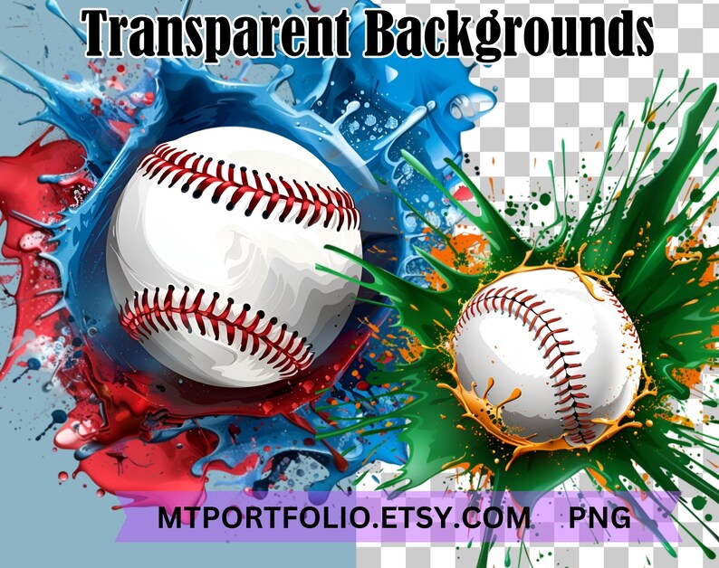Baseball Paint Splash PNG Clipart Baseball Paint Splatter PNG Graphics ...