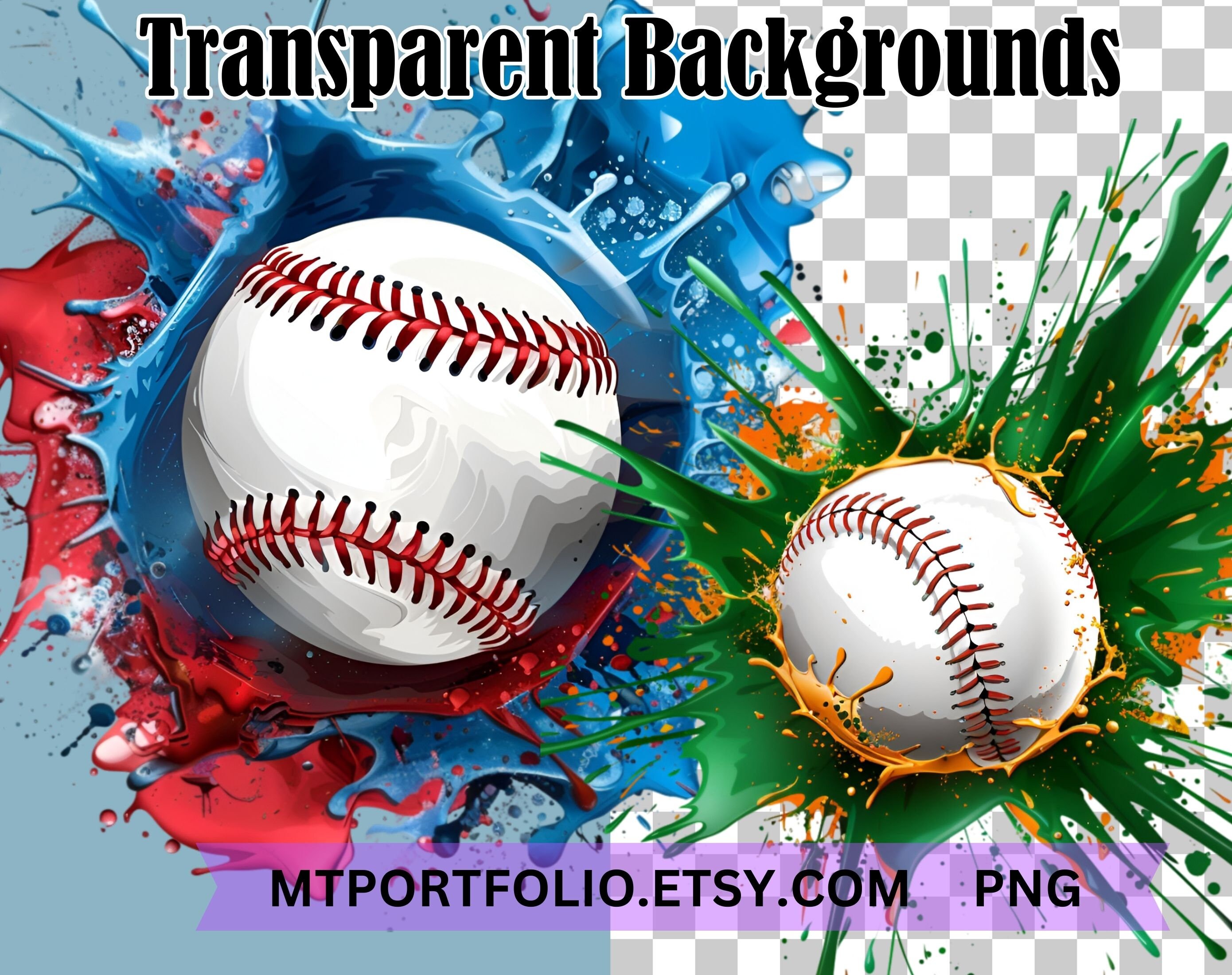 Baseball Paint Splash PNG Clipart Baseball Paint Splatter PNG Graphics ...