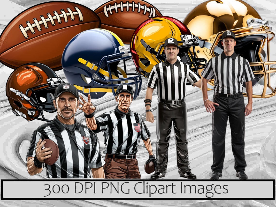 Football PNG Football Clipart Bundle Football Graphic Transparent ...