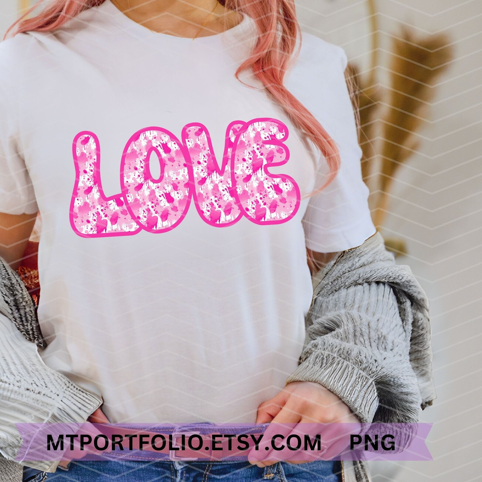 Pink White Paint Splatter Alphabet PNG Individual Letters and Numbers ...