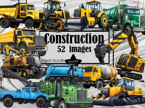 Construction Equipment Clipart
