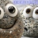 Pet Rock Clipart Retro 70's Toy PNG Googly Eyes Gag Gift Bundle PNG ...