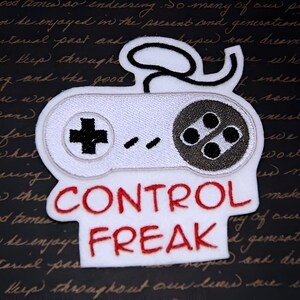 Control Freak Retro Gamer Embroidery Design Pattern 4 Inches - INSTANT ...