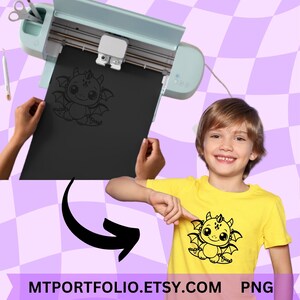 Cute Dragon Chibi SVG Bundle Kawaii PNG Cut Files Craft Making, Cut ...