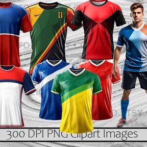 Football PNG Soccer Clipart Bundle Soccer Ball Graphic Transparent ...